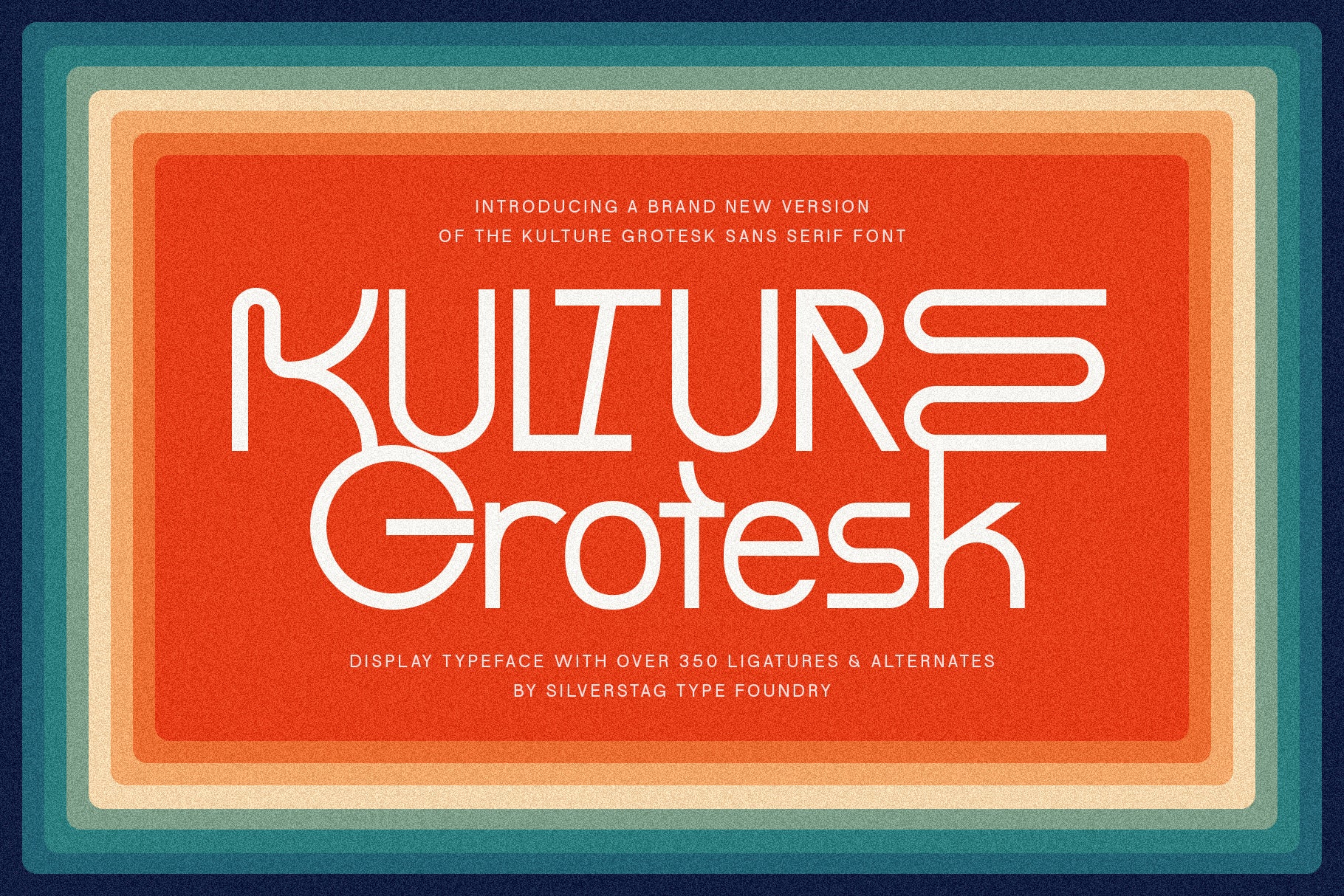 Kulture Grotesk – A Modern Grotesque Typeface with 4 Styles & 350 ...