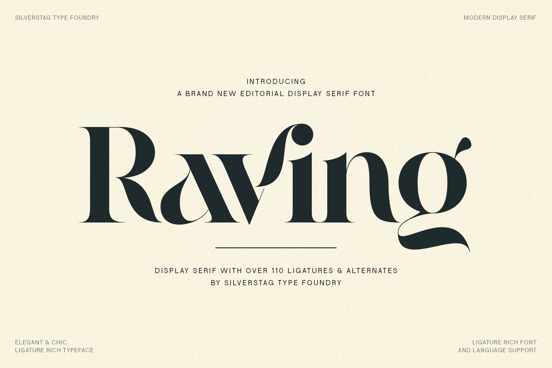 SilverStag Type Foundry | Modern Fonts with Character
