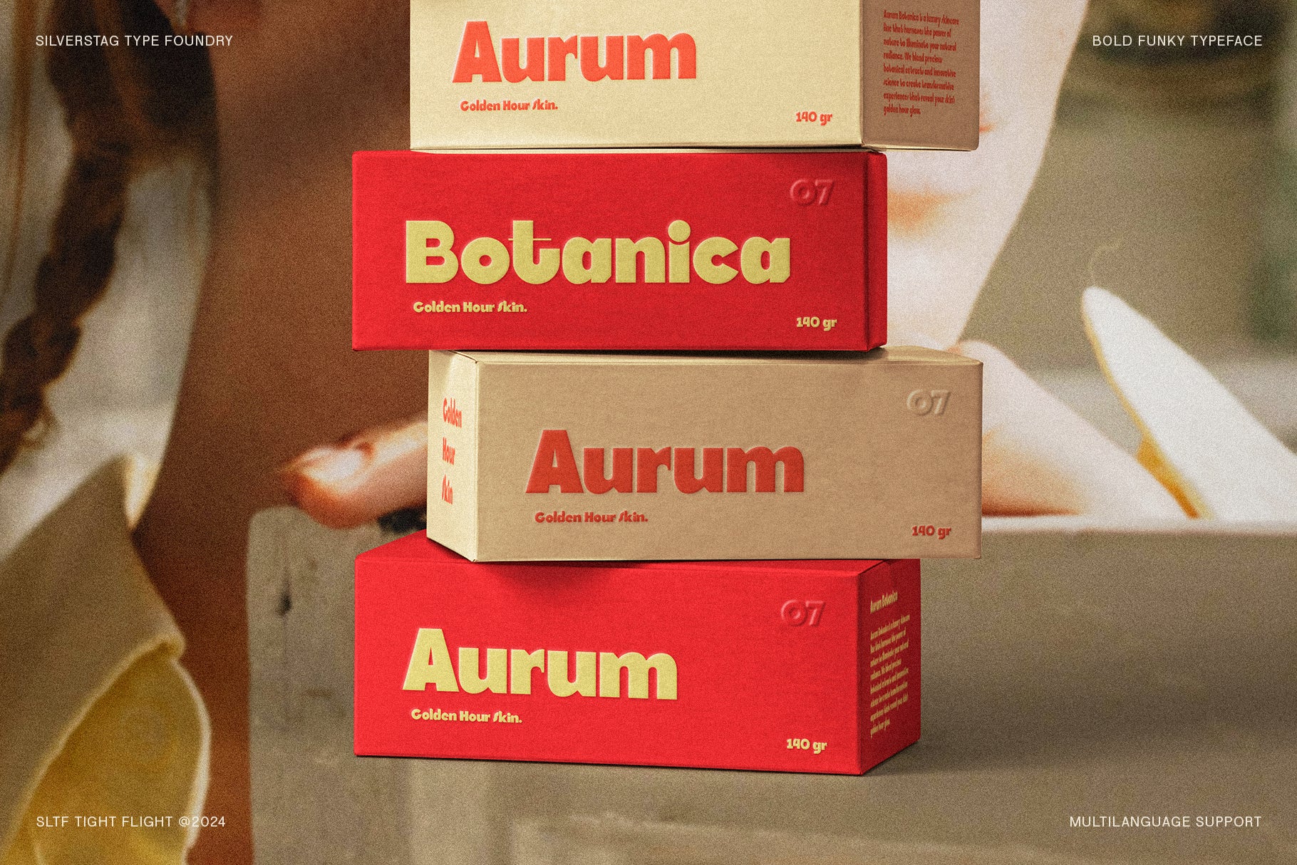 SLTF Tight Flight – A Bold & Funky Sans Serif Typeface with Geometric Flair