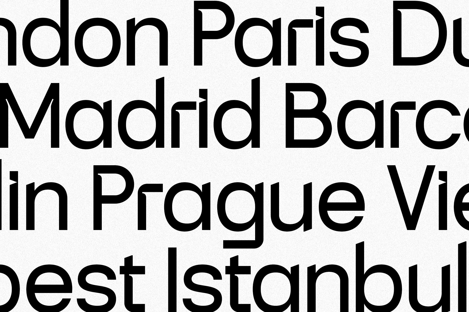 SLTF Skyling – A Geometric Grotesk Sans Serif Typeface with 9 Weights ...