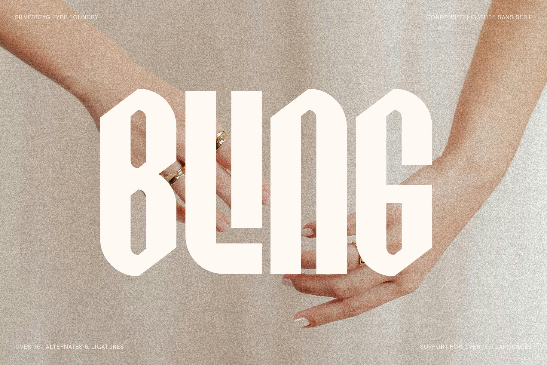 SLTF Celestial Guardians – A Bold Condensed Sans Serif Typeface with 75 ...